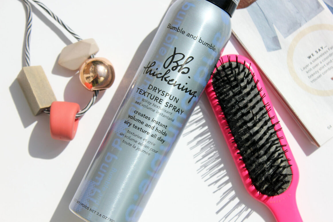 Bumble and bumble Thickening Dryspun Texture Spray Review - Oomph London